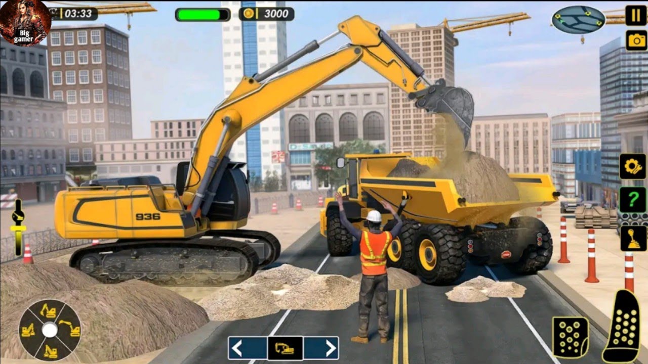 JCB DRIVING GAME - JCB DRIVE GAMEING 3D - ANDROID GAMEPLAY 2024 - YouTube