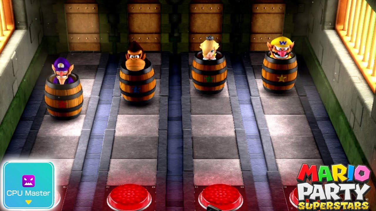 Mario Party All Mini Games 🍄 Mario Party Superstars🍄(CPU Master) - YouTube