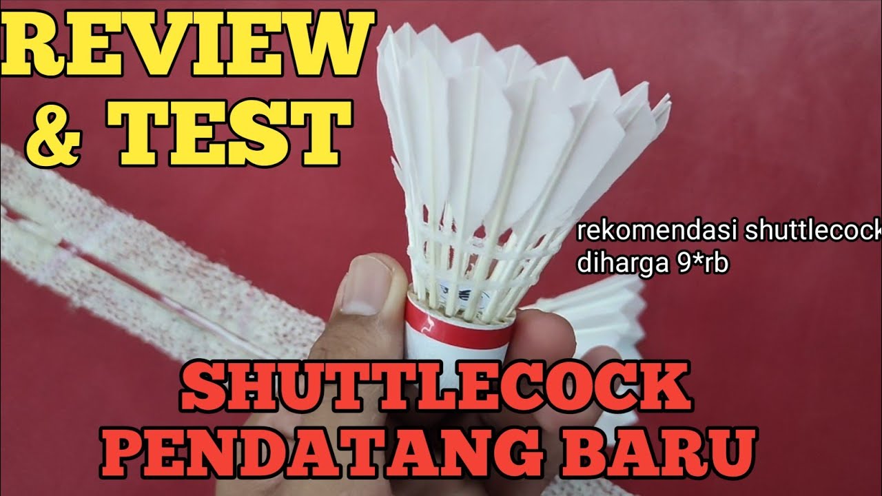REVIEW SHUTTLECOCK PENDATANG BARU. SHUTTLECOCK AK SILVER. - YouTube