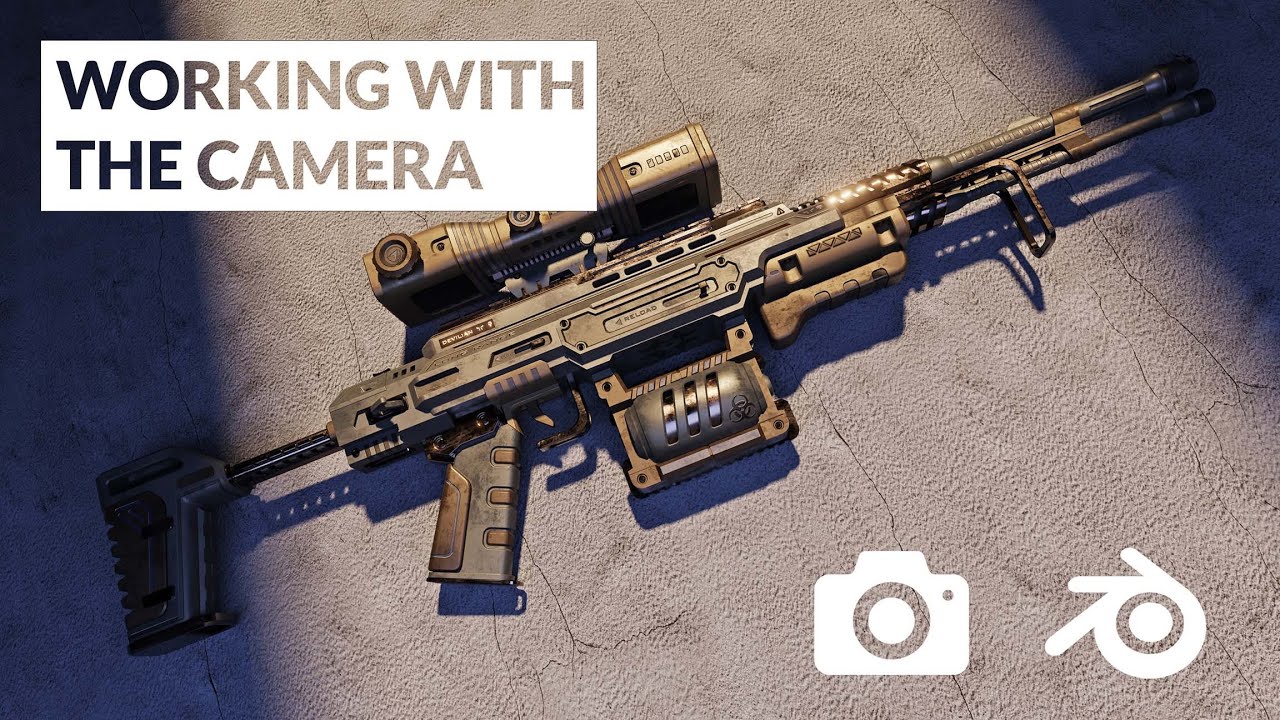 Working with the Camera in Blender for total beginners. - YouTube