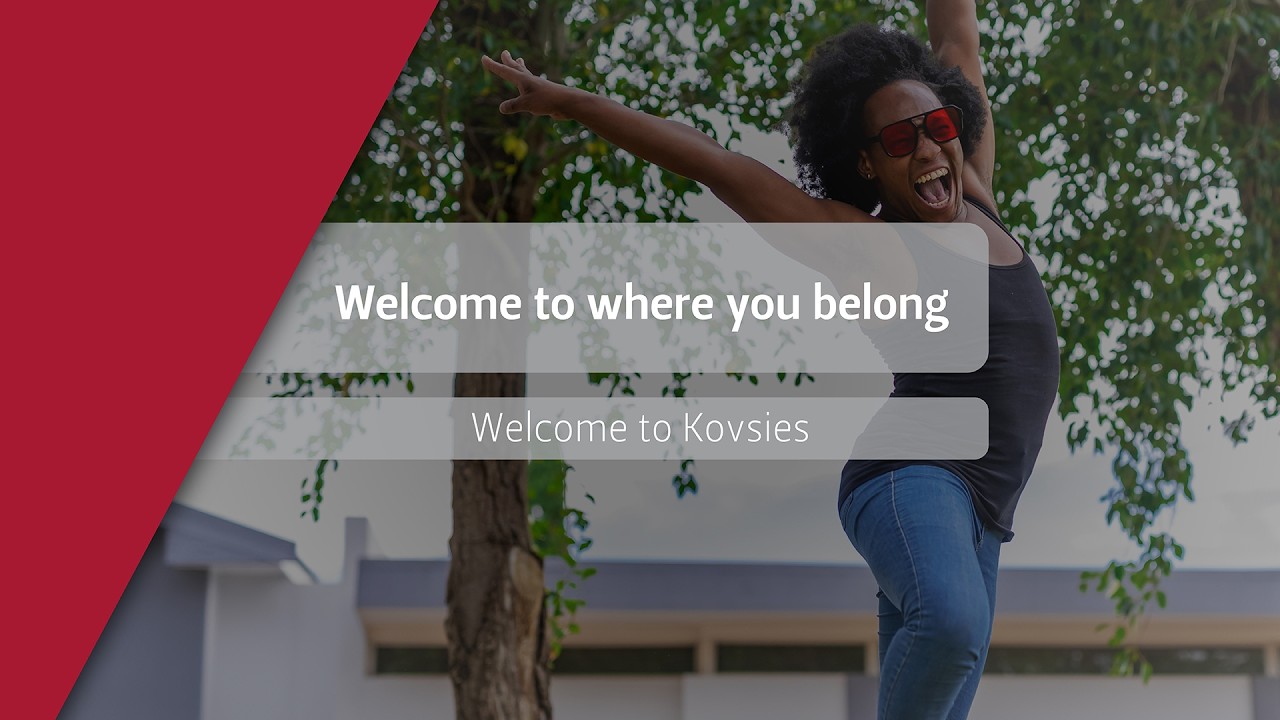 Welcome to Where You Belong - Welcome to Kovsies - YouTube
