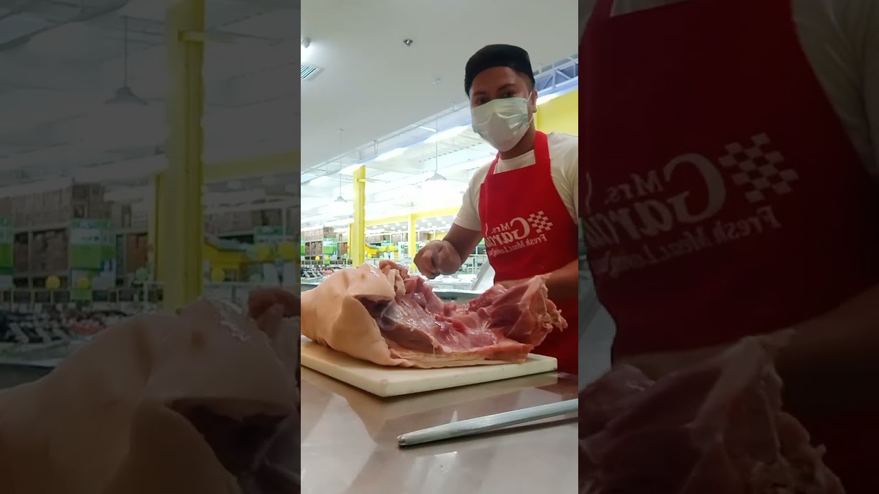 deboning pork hamleg, and pork shoulder, primal cuts to retail cuts ...