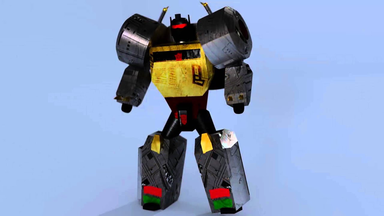 Grimlock Model 3D - YouTube