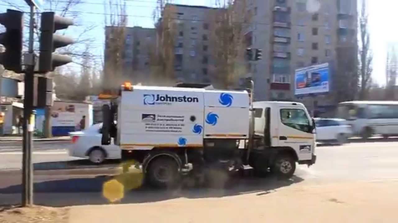 Balayeuse Johnston VT 501 / Street Sweeper, Road Sweeper, Kehrmaschine ...