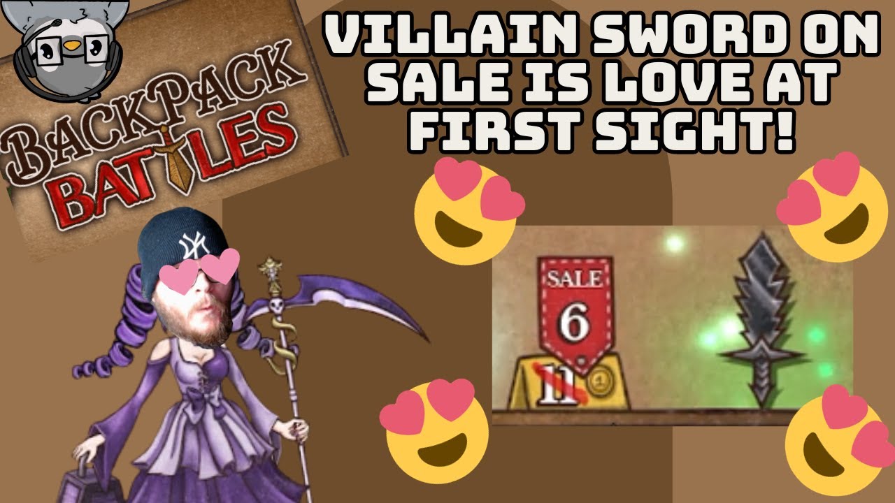 How INSANE Is The Villain Sword?! | Backpack Battles - YouTube