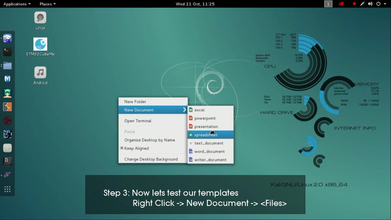 How to Add File types to Context menu in kali linux 2.0 [For all Linux ...