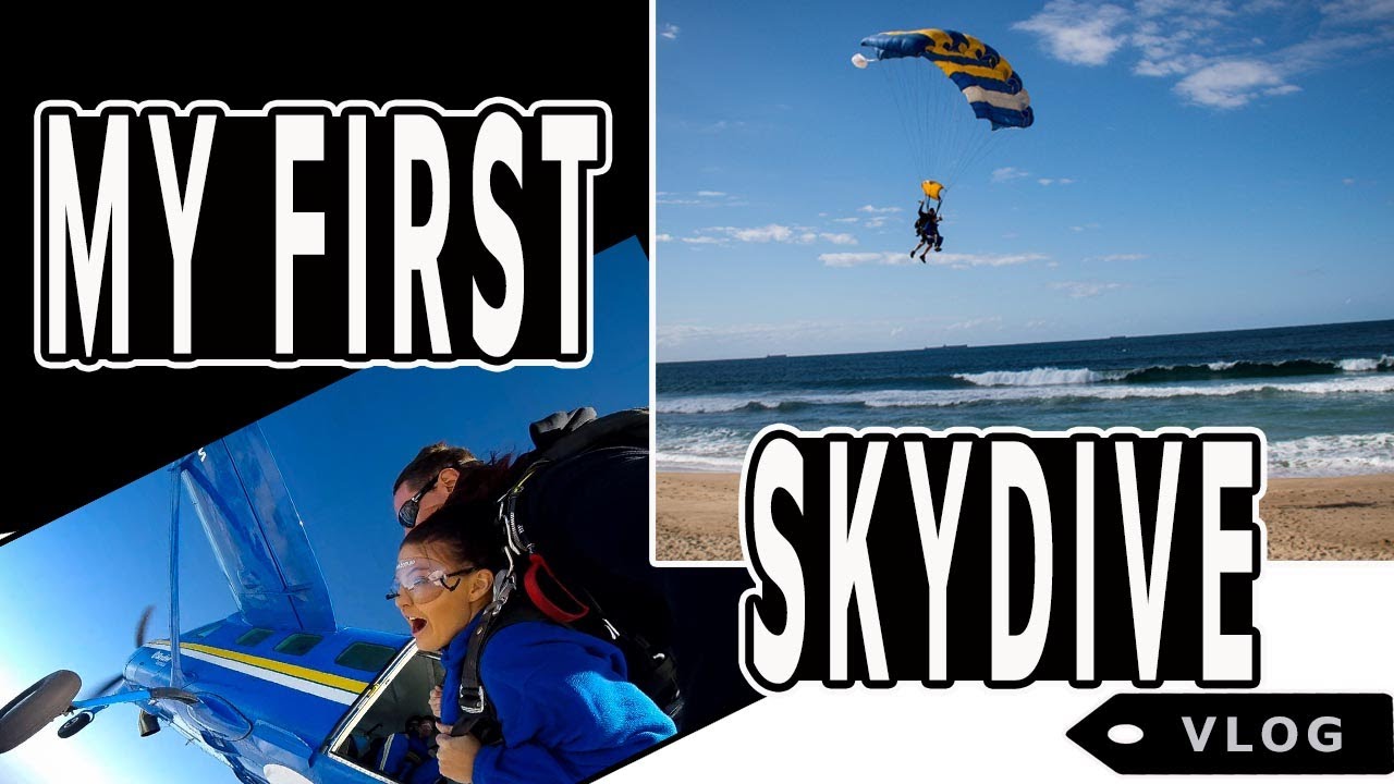 MY FIRST SKYDIVING EXPERIENCE - YouTube