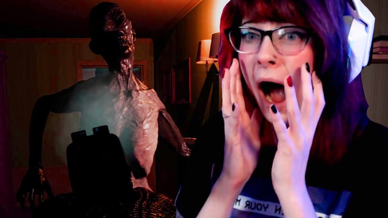 The MOST I Have Panicked in a Horror Game | Pre-Record - YouTube