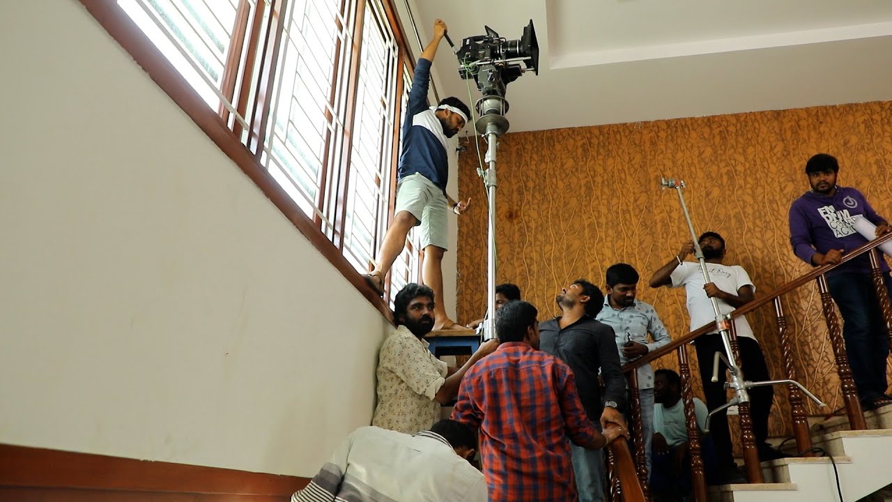 Behind the Movie Camera Angels In Shooting 2024 | Movie Shooting Making ...