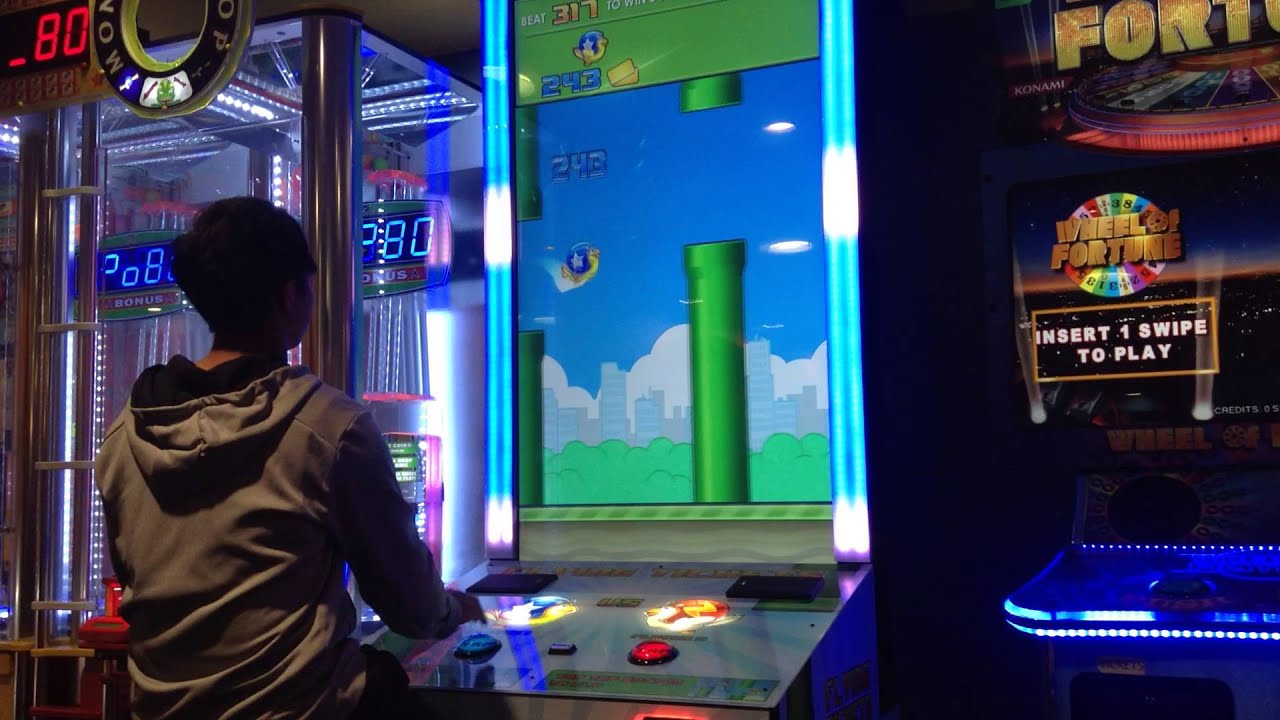 INSANE Flappy Bird Arcade Master!!! - YouTube