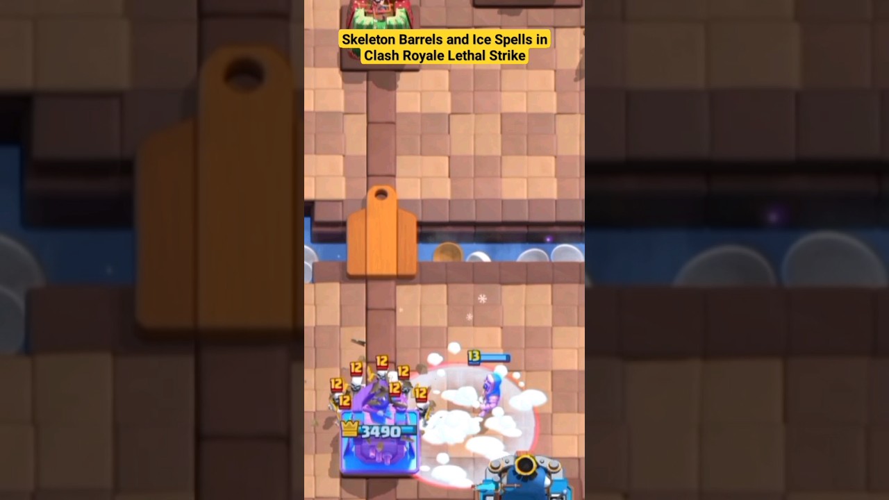 Ice Power: Skeleton Barrels and Ice Spells in Clash Royale Lethal ...