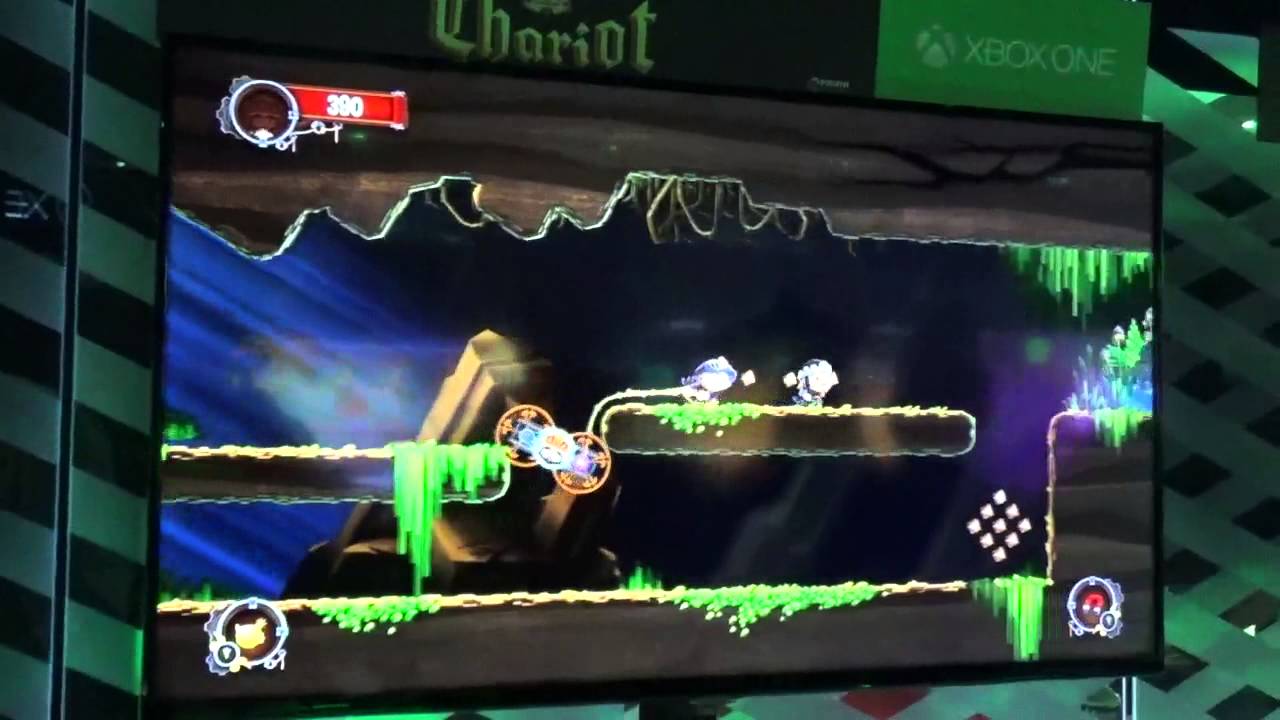 E3 2014 『Chariot』（Xbox One）実況プレイ動画 - YouTube