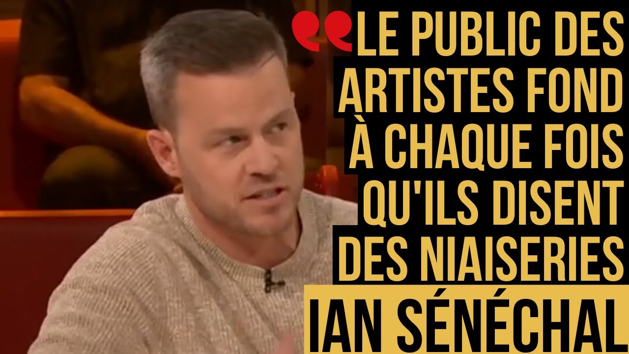 "La popularité des artistes fond à force de dire des niaiseries!" -Ian ...