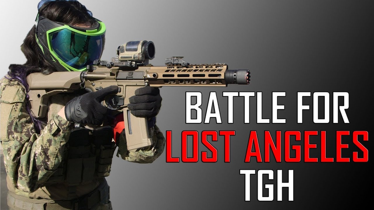 Desert Fox Events TGH: The Battle for Lost Angeles! - Airsoft GI - YouTube