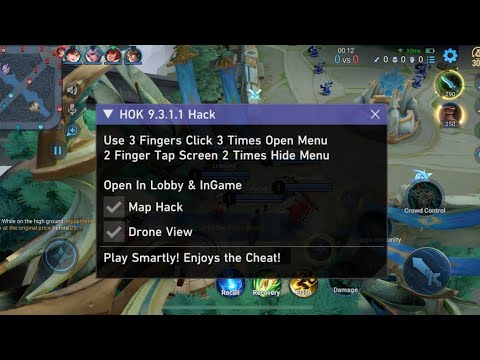 Honor of Kings Hack - Drone View, Map Hack & AntiBan Update - YouTube