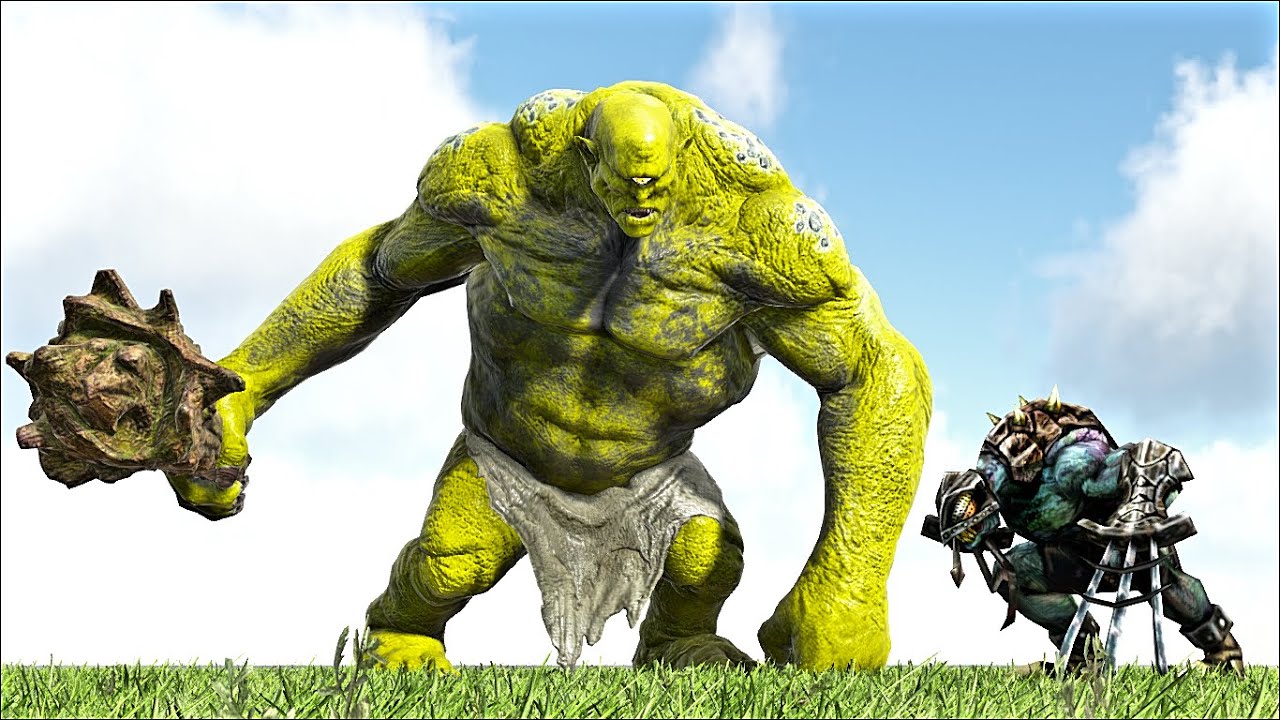 GIANT CYCLOPS VS WOLVERINE NEER CRAWLER SHORTS #SHORTS (ARK SURVIVAL ...