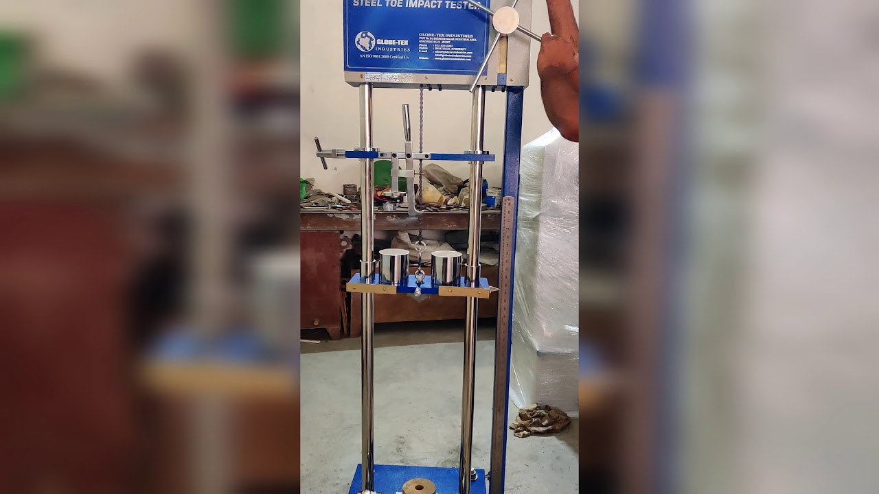 Steel Toe Impact Tester - YouTube