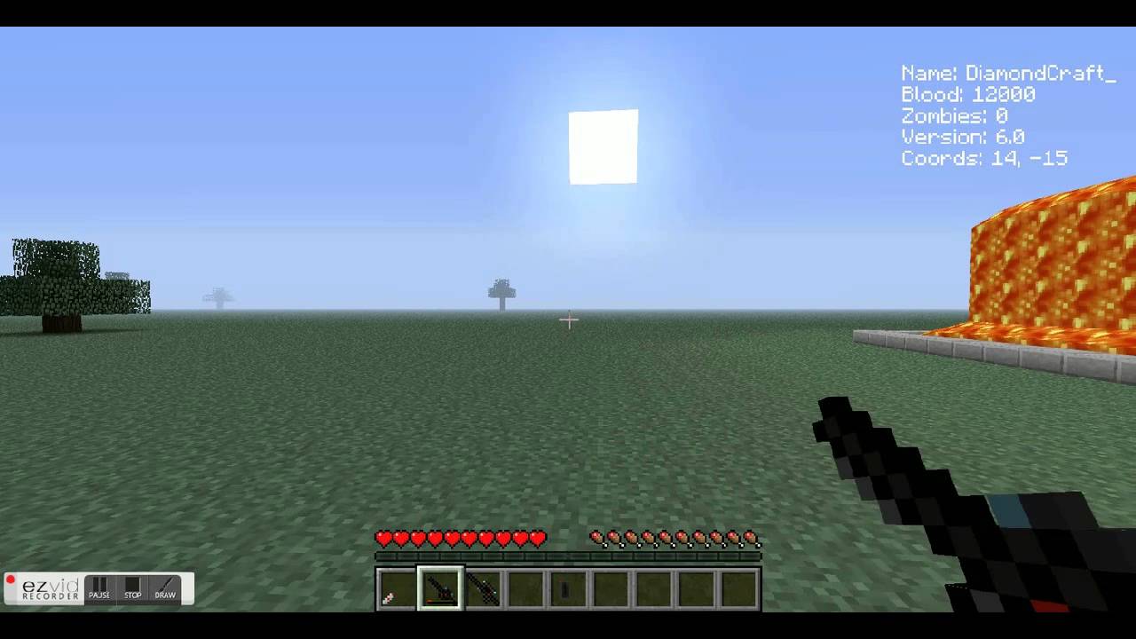 Minecraft 1.4.2 LightSaber Mod Spotlight - YouTube