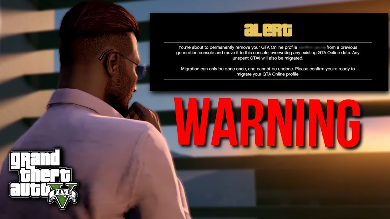 *WARNING!* Do NOT Transfer Your Character To Next Gen! | GTA 5 Expanded ...