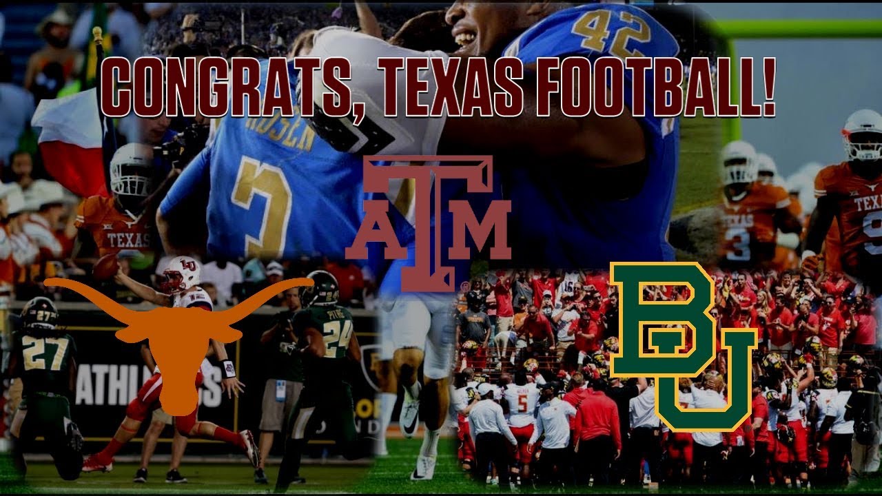 Congrats, Texas Football! - YouTube