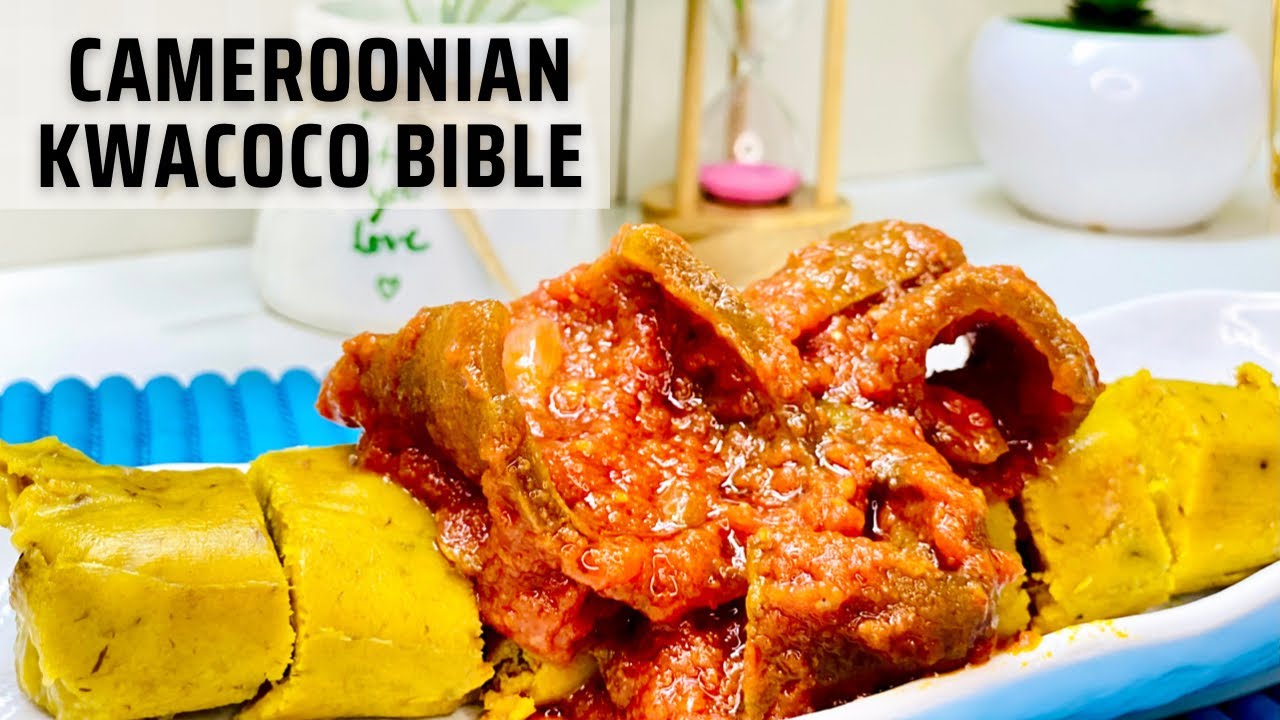 How to Cooked Cameroon Kwacoco Bible With Forest Girl Jato Sonita🇨🇲💯 ...
