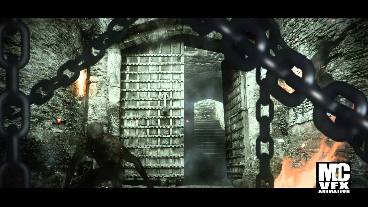 MC VFX - Castle Jinn Greenscreen Animation - YouTube