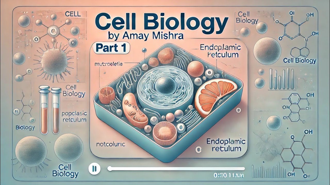 COMPLETE CELL STRUCTURE [PART-1] BIOLOGY - YouTube