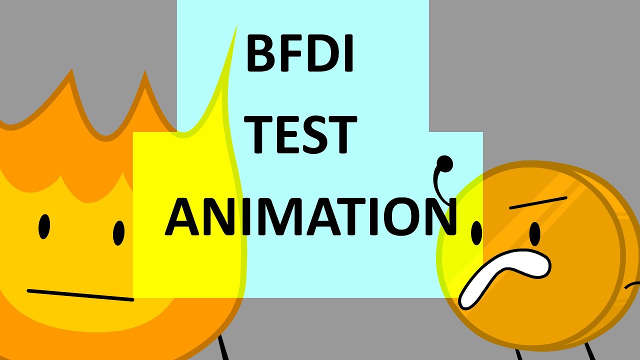 BFDI Test Animation But It's In The "BFDI Is Back" Style - YouTube