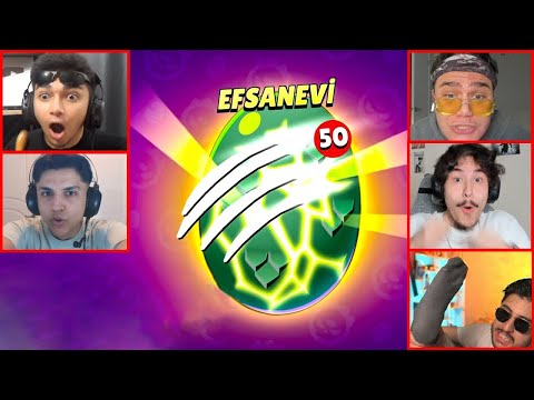 5 KAMERALI EFSANEVİ YUMURTA YARIŞMASI! | YENİ GÜNCELLEME Brawl Stars