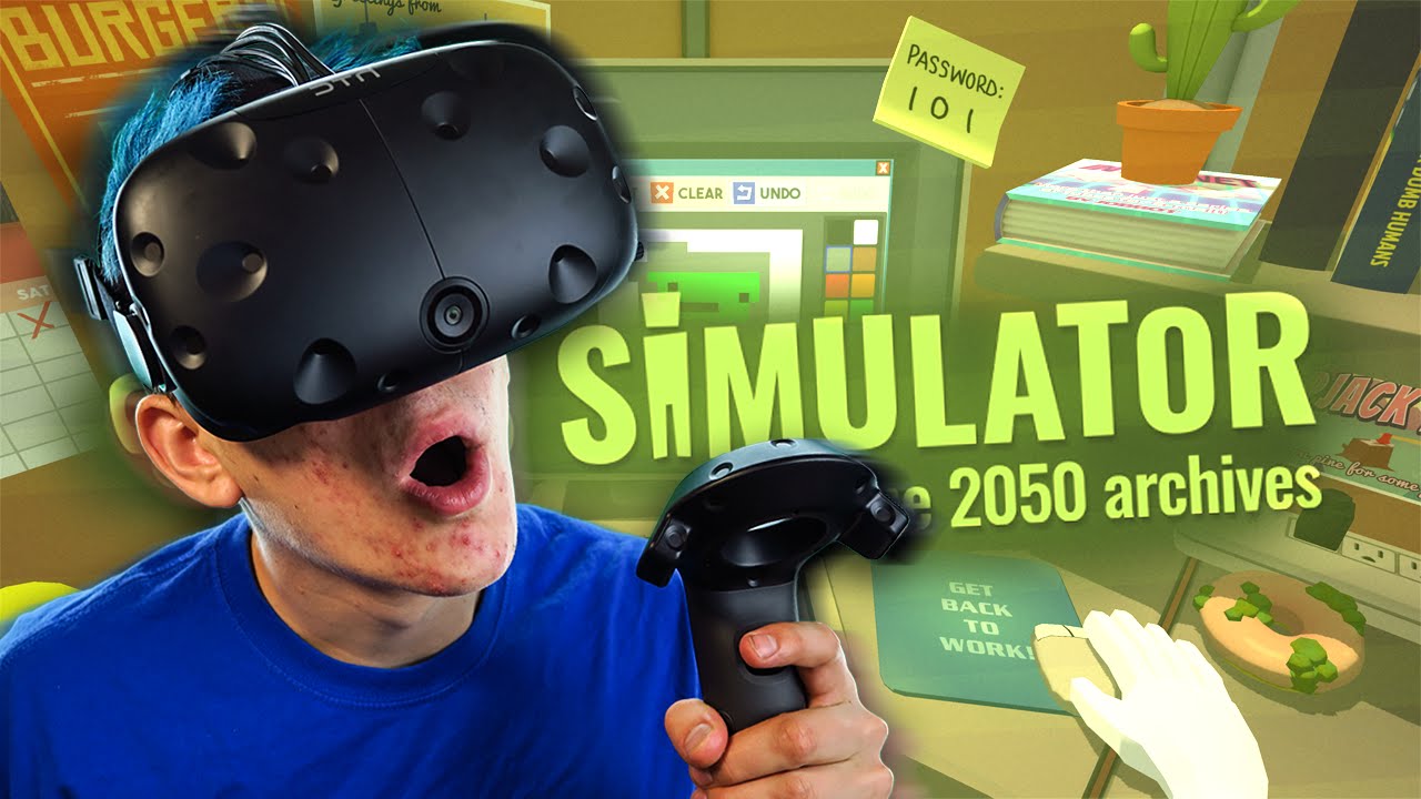 I AM THE BOSS MAN | Job Simulator #2 (HTC Vive Virtual Reality) - YouTube