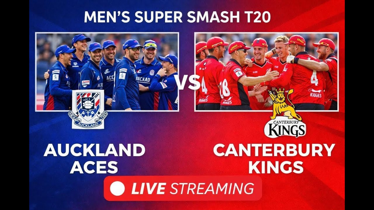 AA vs CK LIVE 🔴 | Men’s Super Smash T20 Today Match - YouTube