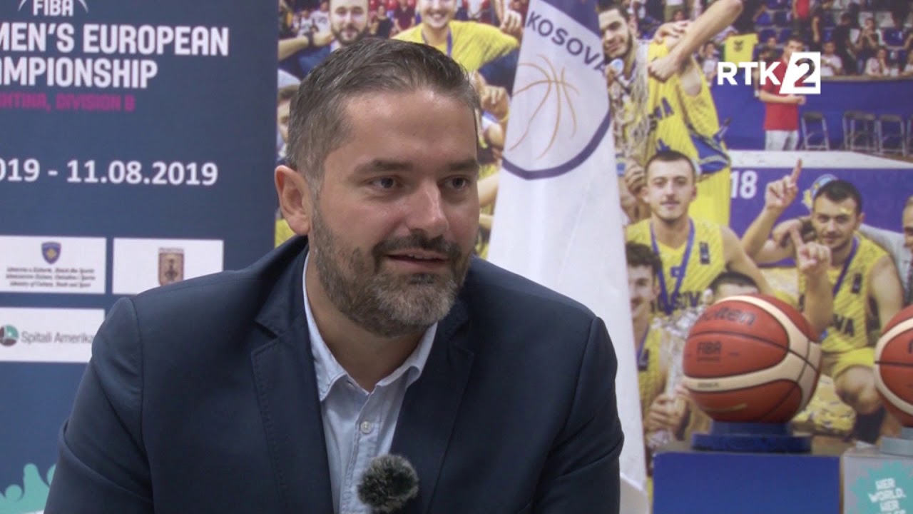 Sportak Arben Fetahu predsednik kosarkaske federacije Kosova 22 10 2019 ...