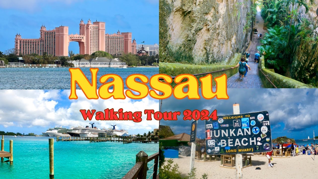 Walking tour of Nassau and Atlantis - YouTube