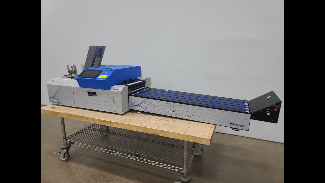 Printware iJetColor NXT Mach 6 Inkjet Addresser w/ Feeder and Delivery ...