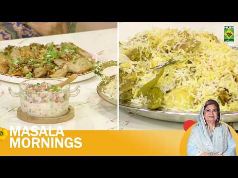 Best Of Masala Mornings | Chicken Dumplings with Chilli Oil, Deghi White Mutton Biryani | Masala TV