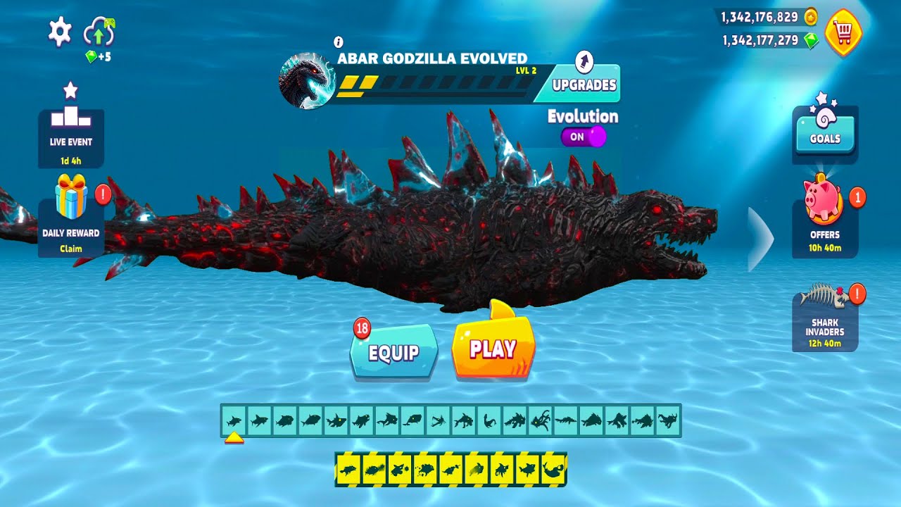 Hungry Shark Evolution: New Shark Coming Soon Update - All Sharks ...