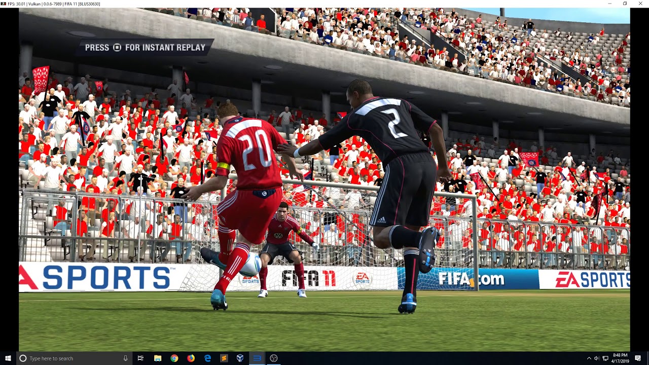 FIFA 11 PLAYABLE in 4K on RPCS3 PS3 Emulator - YouTube