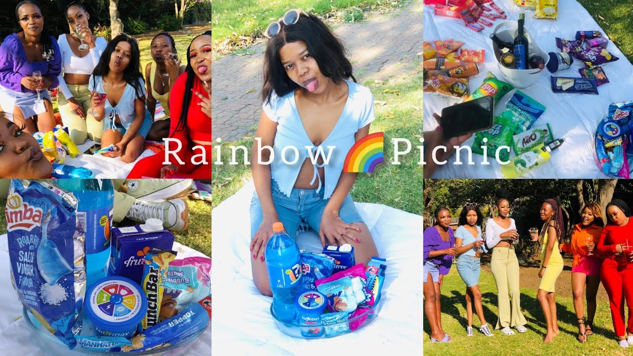 Vlog : Rainbow Picnic | Spend the day with me | South African YouTuber ...