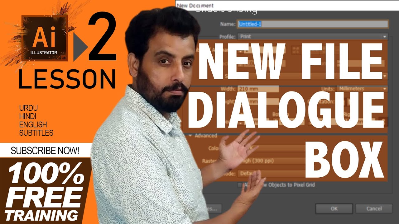 Understanding the NEW FILE DIALOGUE BOX. - YouTube