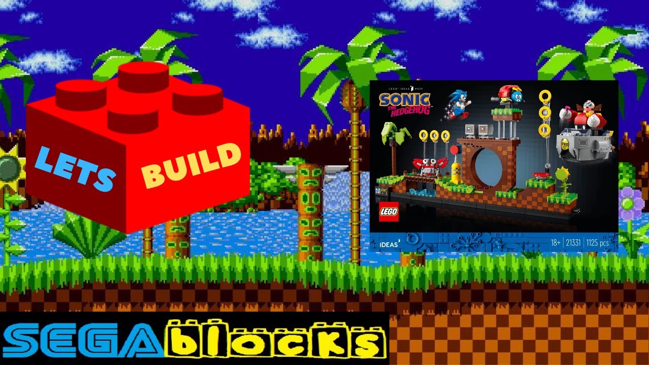 LETS BUILD SONIC THE HEDGEHOG - YouTube