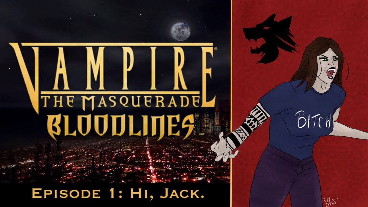 Vampire: The Masquerade - Bloodlines. Episode 1: Hi, Jack - YouTube