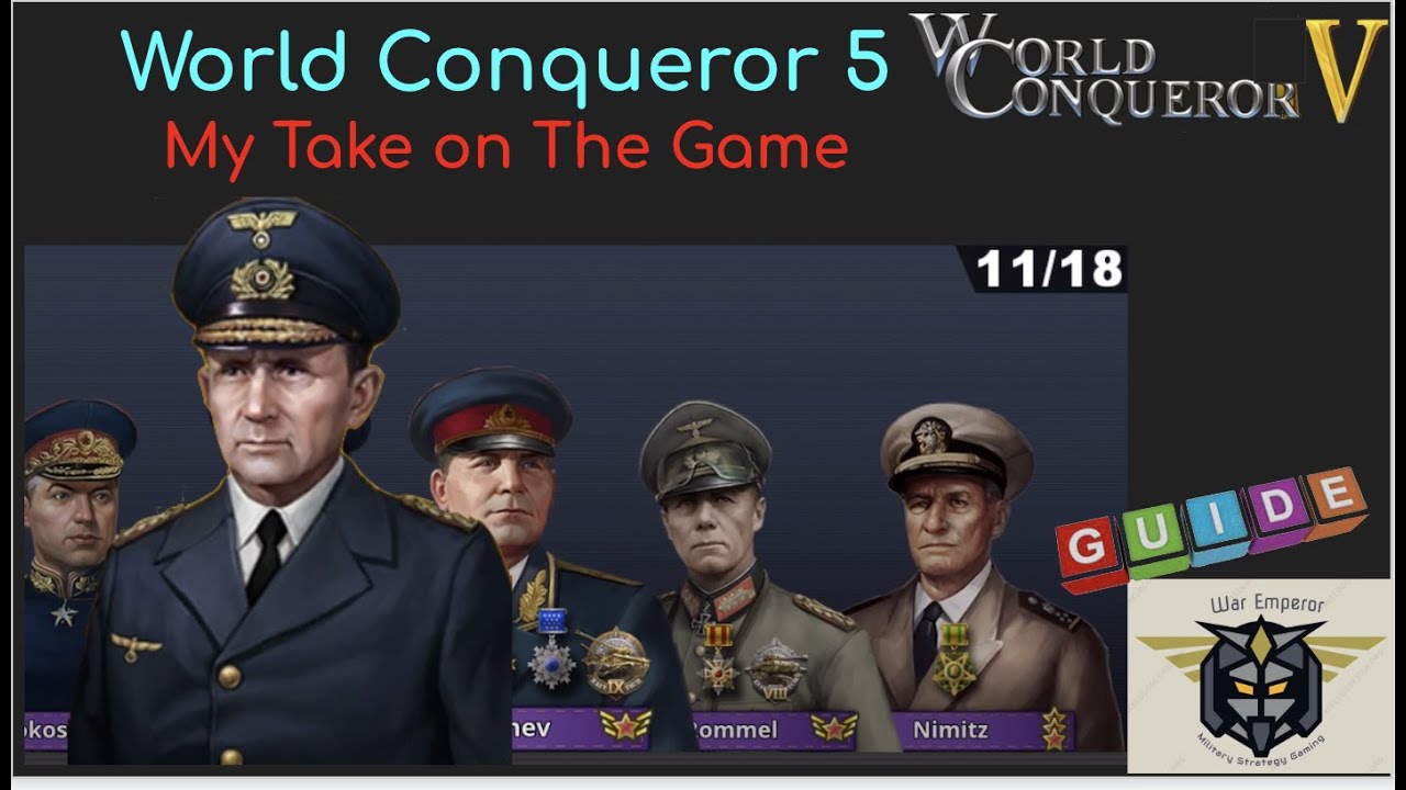 World Conqueror 5 (WC5) - Game Preview - YouTube