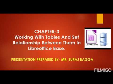 Chapter-3 Working with Tables And Set Relationship Between Them in ...