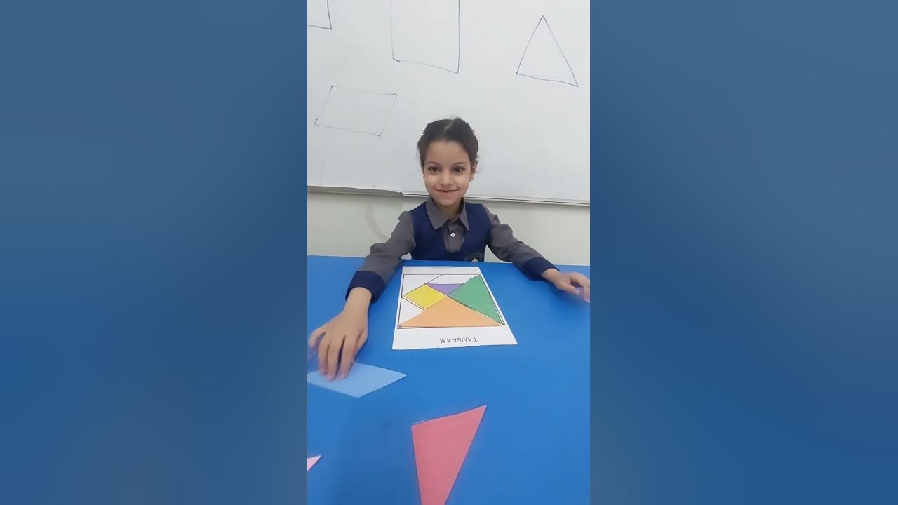 نشاط تجميع أشكال هندسية صغيرة لتكوين أشكال هندسية أكبر Youtube