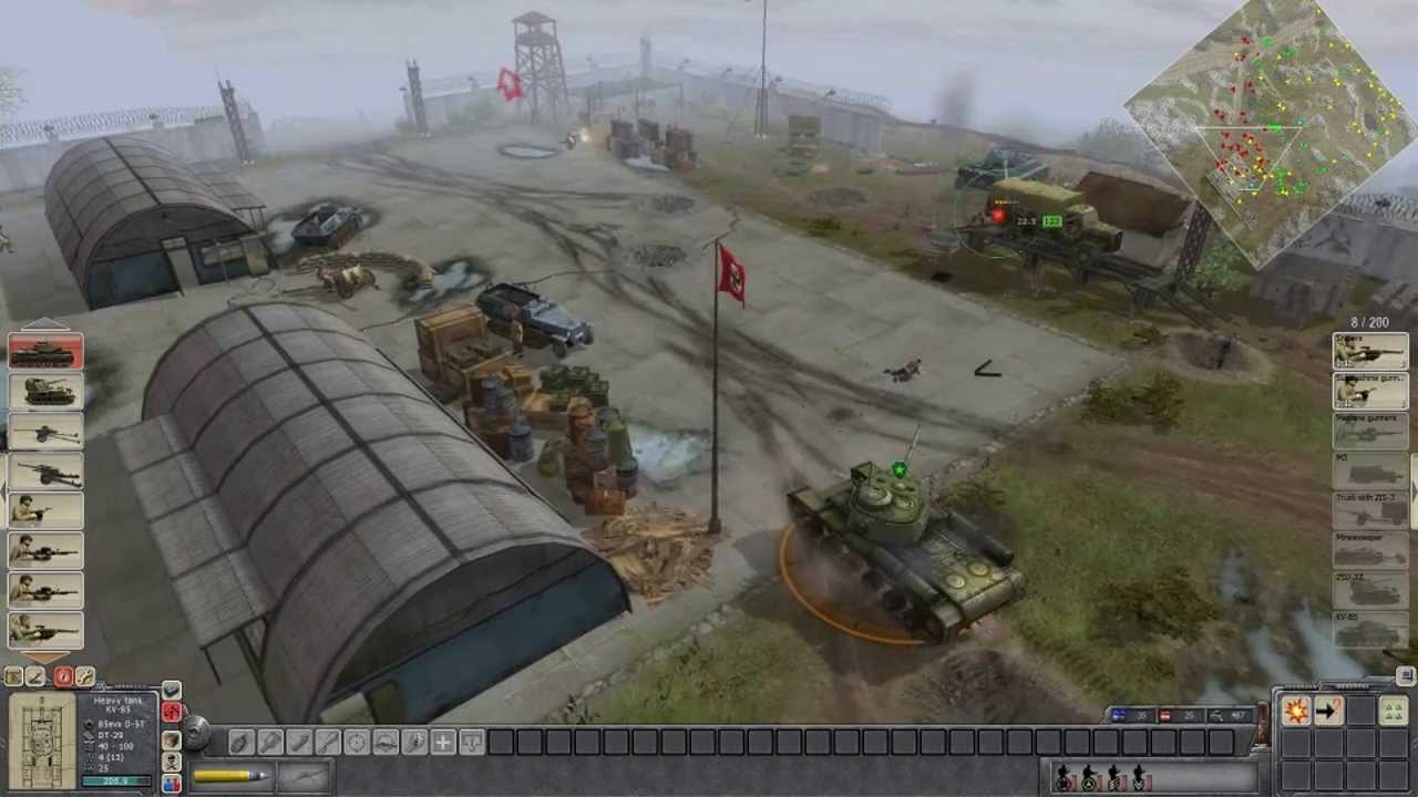 Men of War - Soviet campaign walkthrough - Mission 7 - Behind Enemy ...