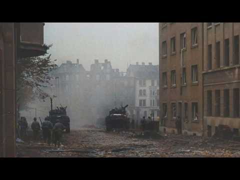 WW2 US Street Fighting Caught on Film! (No AI WW2 Documentary)