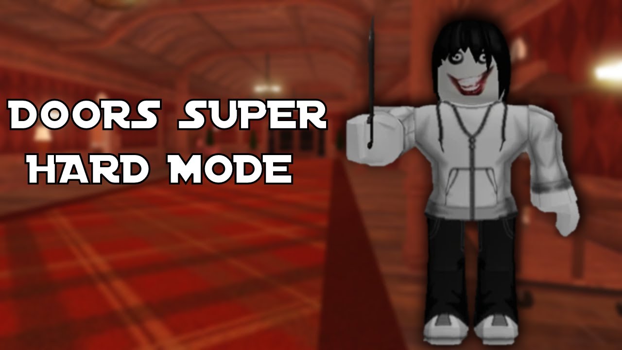 Playing DOORS SUPER HARD Mode... - YouTube
