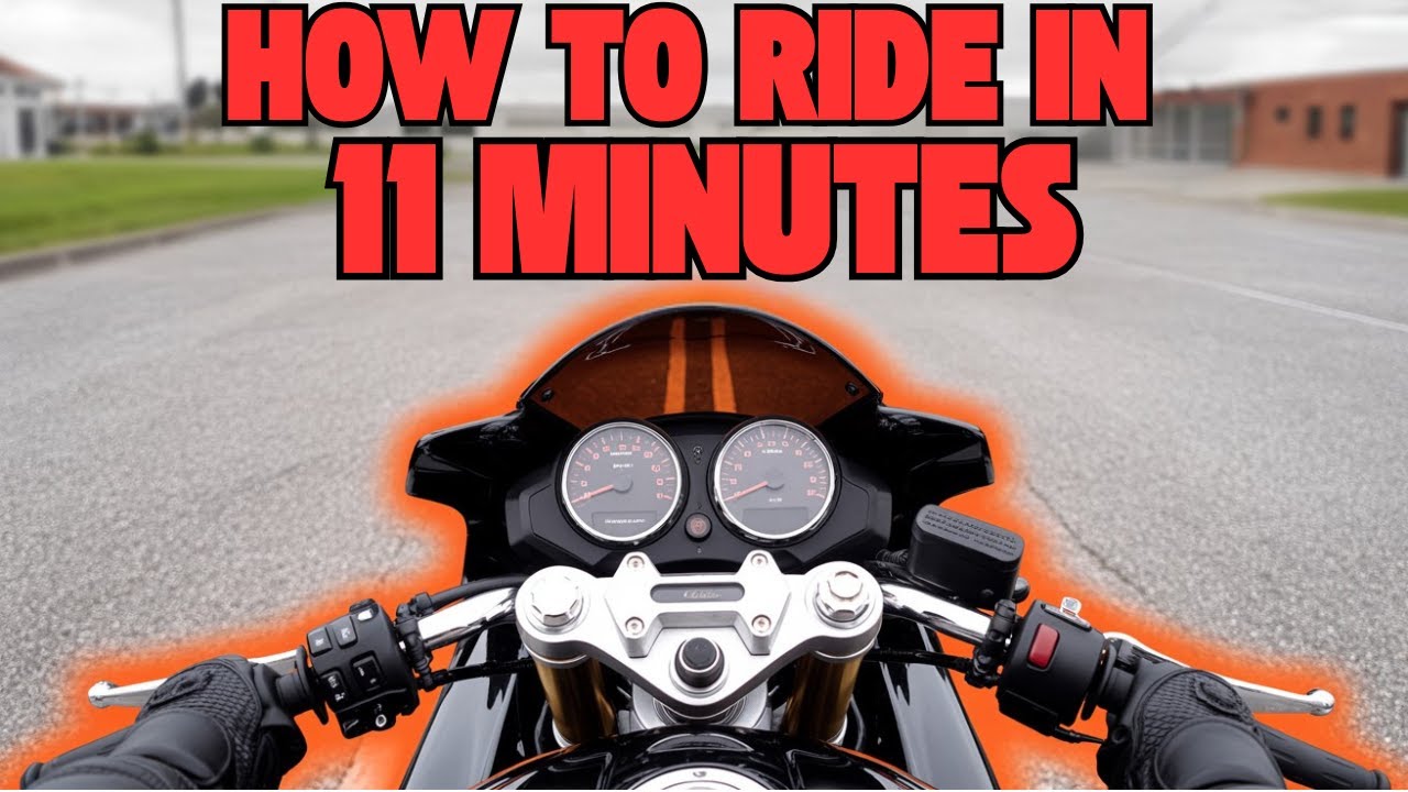 How To Ride a Motorcycle in 11 Minutes! - YouTube