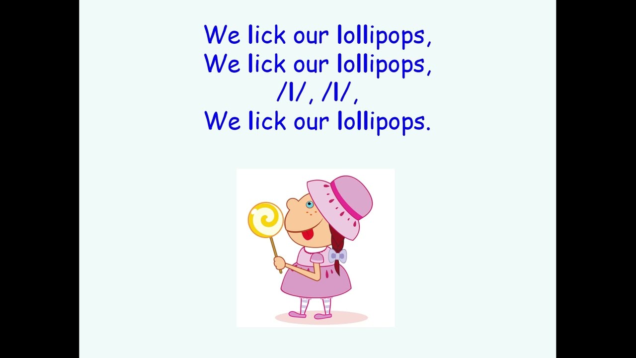 Jolly Phonics /l/ - Sound, Song, Vocabulary and Blending - YouTube