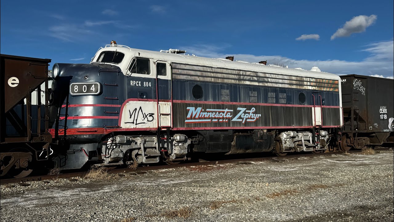 RARE Minnesota Zephyr F7 RPCX In Colorado Pacific Rio Grande In Alamosa ...